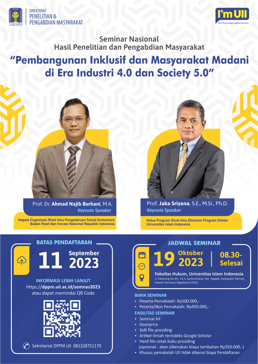 Poster Seminar Nasional 2023 - DPPM UII